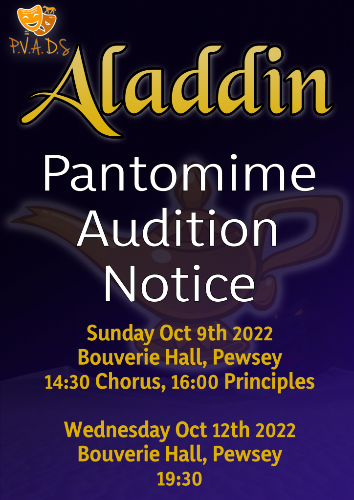 Audition-Notice | PVADS